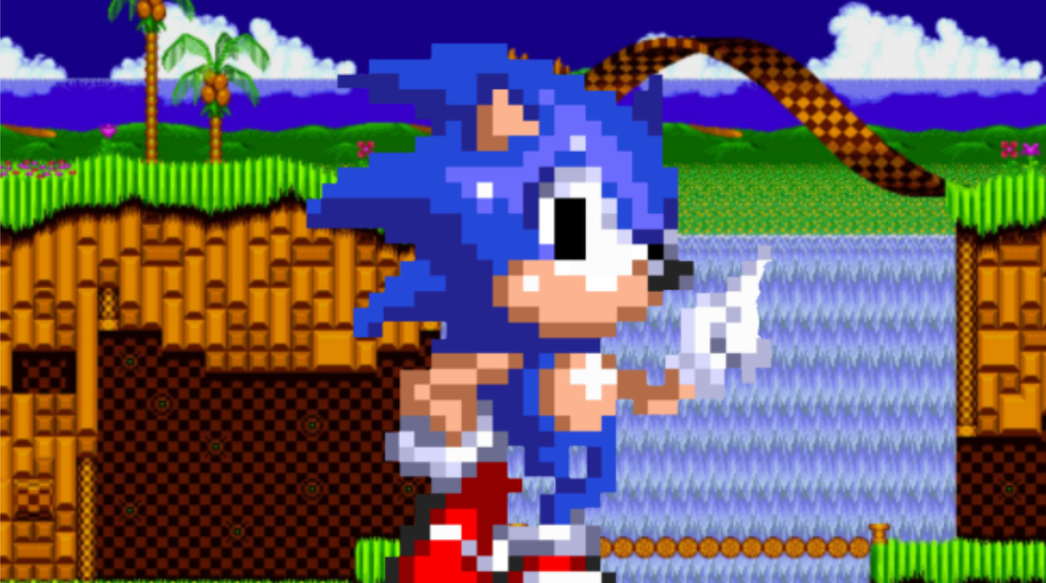 Sonic 2 Styled Sonic Mod for Sonic 3 A.I.R. | S3AIR Mods