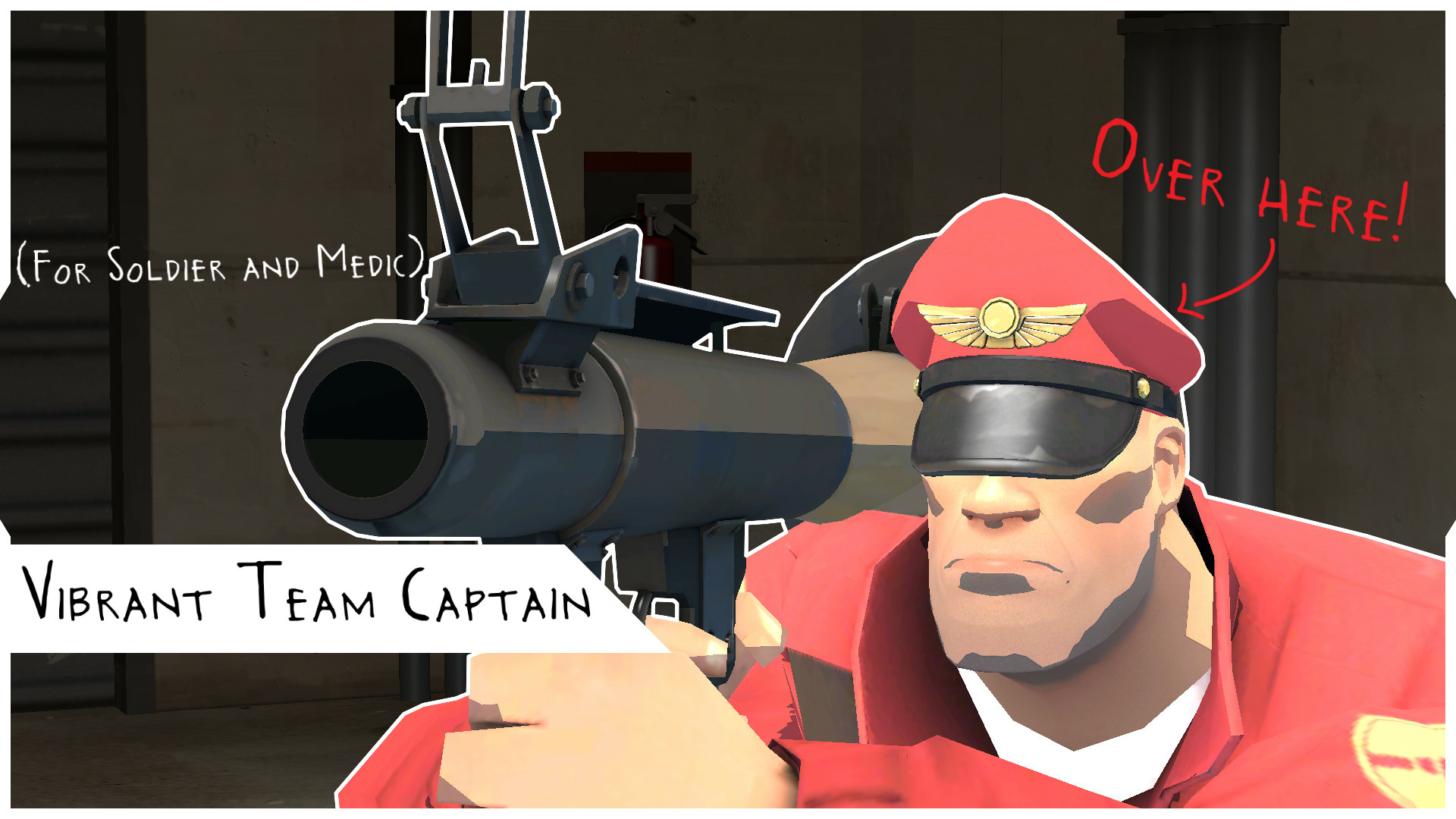 Vibrant Team Captain [Team Fortress 2] [Mods]