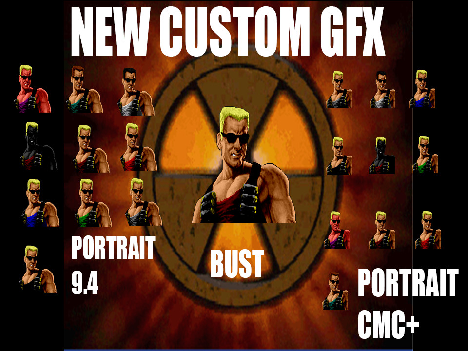 Duke Nukem (Crusade 9.4 / CMC+v7) Mod for Super Smash Bros. Crusade ...