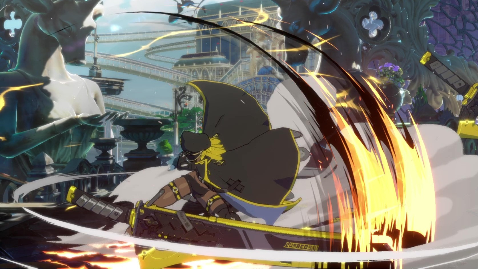 Black & Yellow Ramlethal Recolor [GUILTY GEAR -STRIVE-] [Mods]