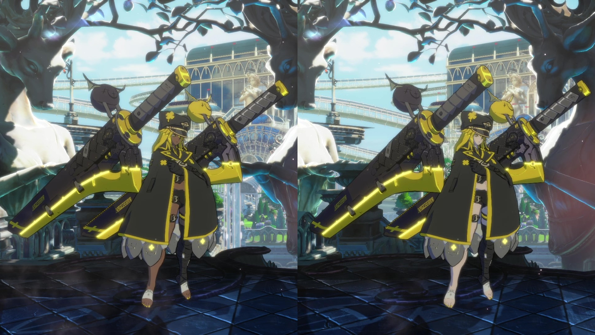 Black & Yellow Ramlethal Recolor [GUILTY GEAR -STRIVE-] [Mods]