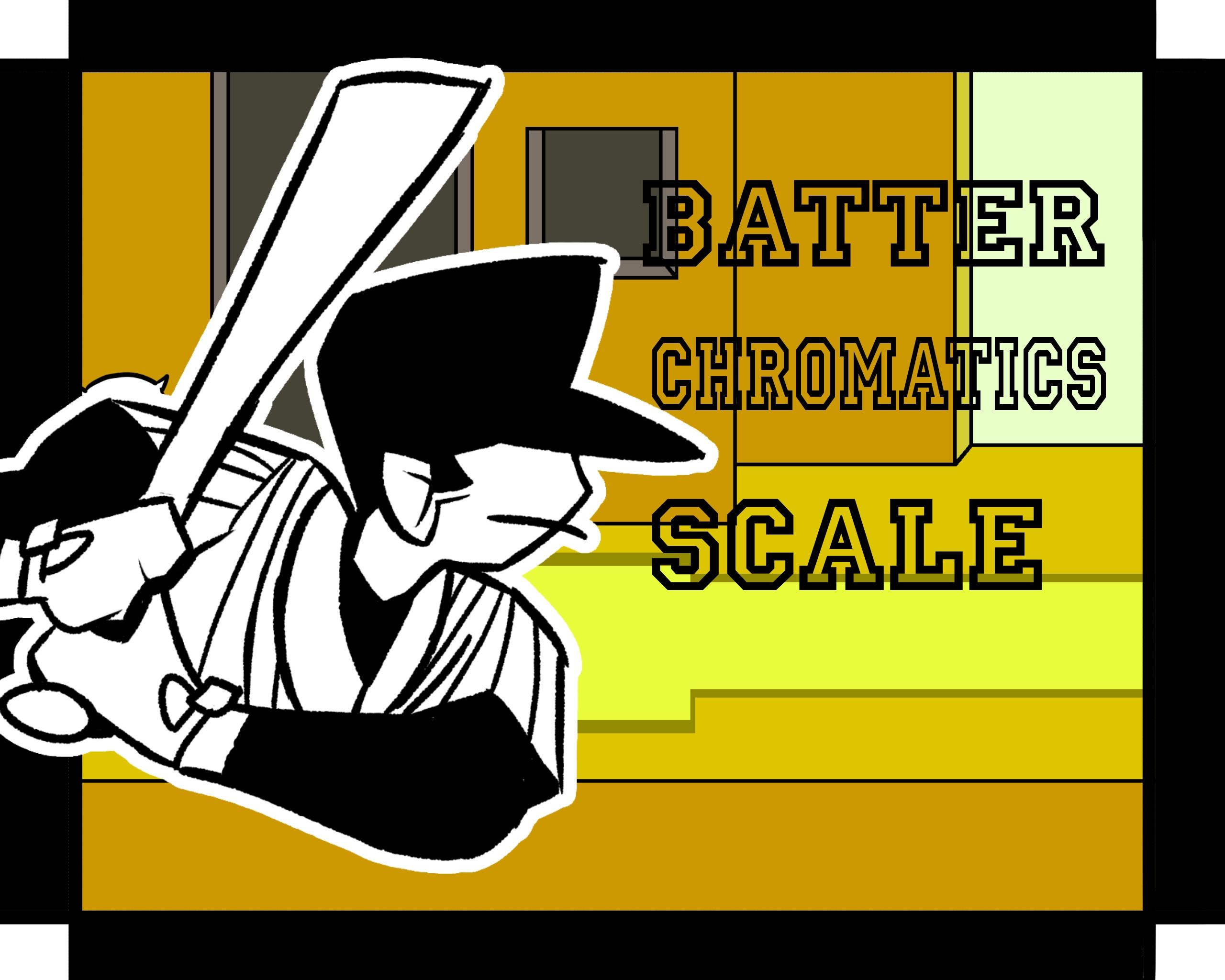 the batter chromatic scale + fst! Mod for Friday Night Funkin' | FNF Mods