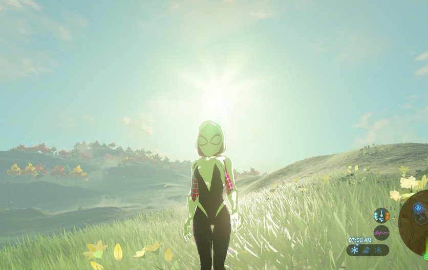 Spider Gwen Mod Mod for The Legend of Zelda: Breath of the Wild (Switch ...