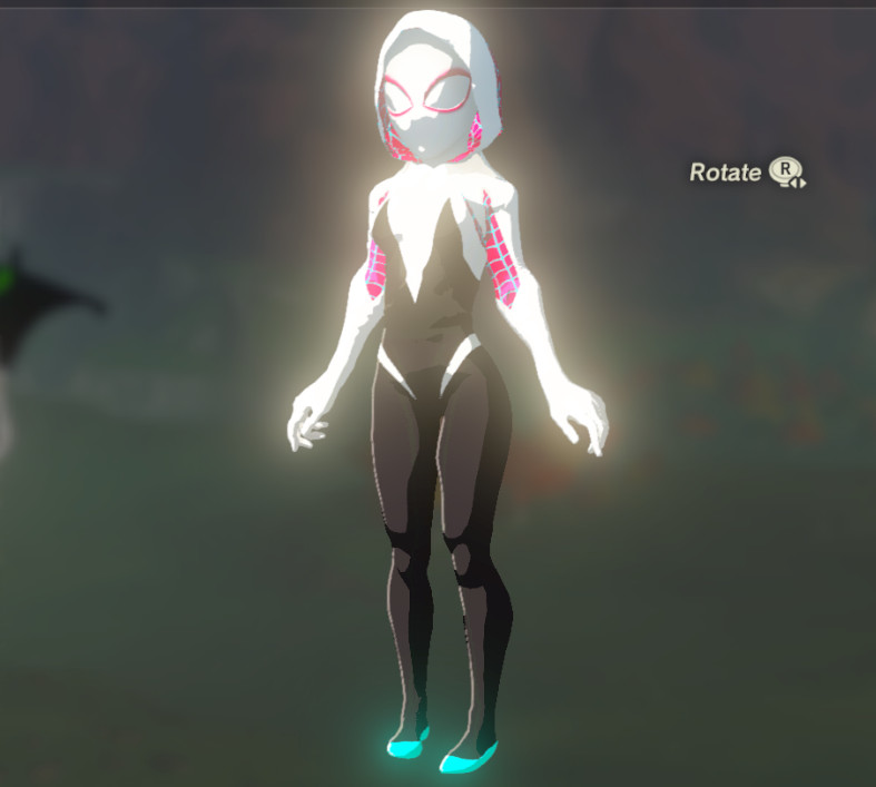 Spider Gwen Mod Mod for The Legend of Zelda: Breath of the Wild (Switch) | BotW Mods