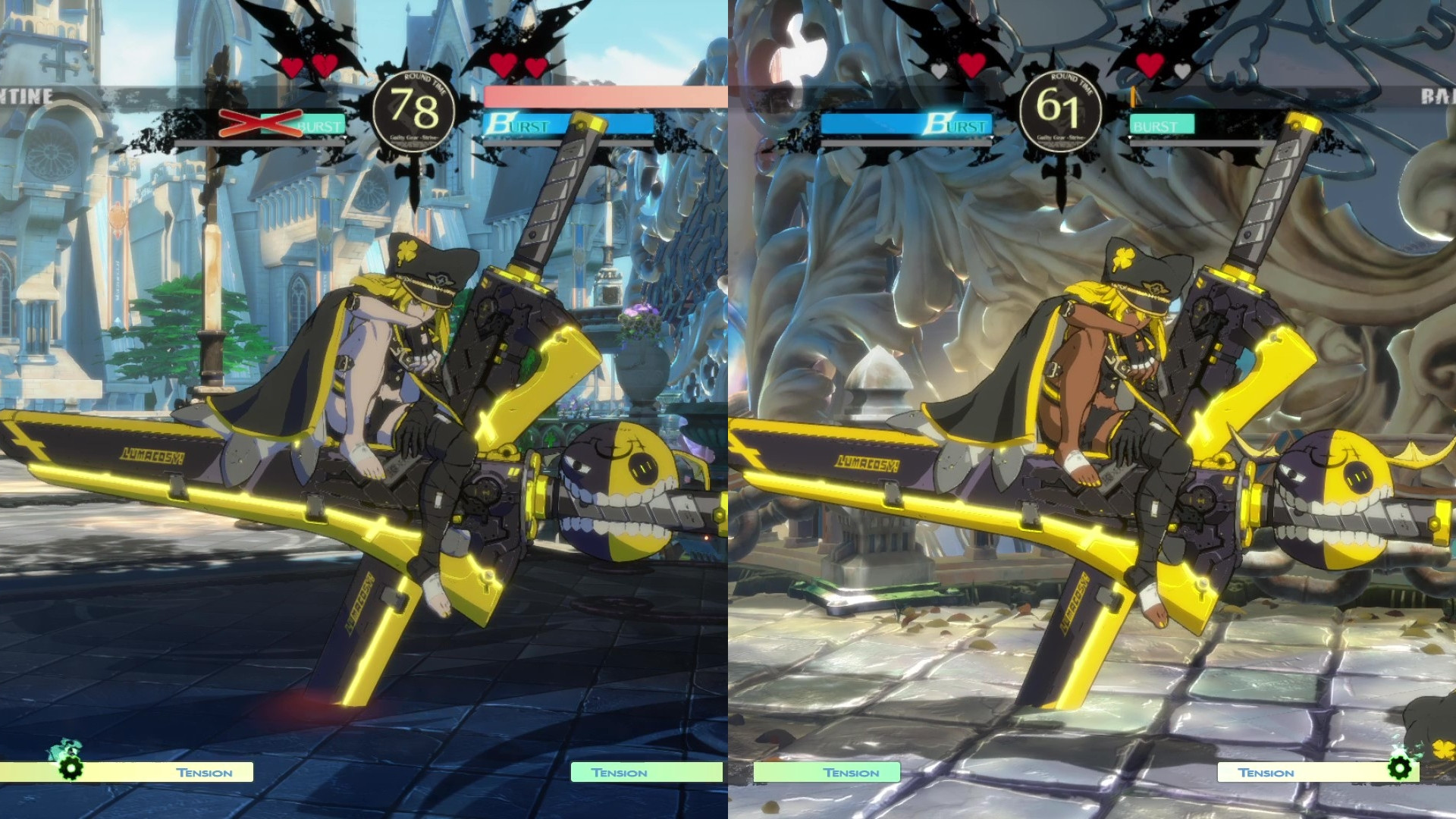 Black & Yellow Ramlethal Recolor [GUILTY GEAR -STRIVE-] [Mods]