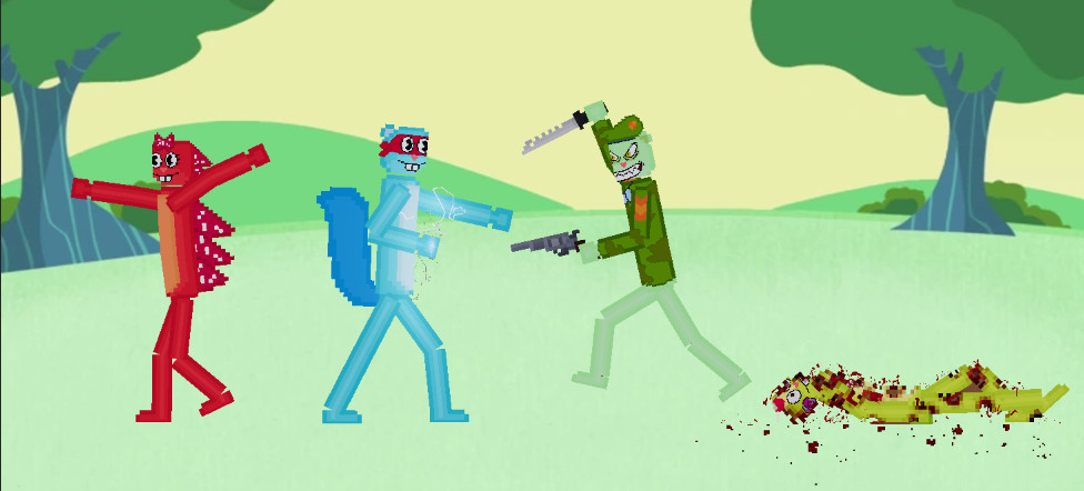 Happy Tree Friends Mod Mod for People Playground | PP Mods