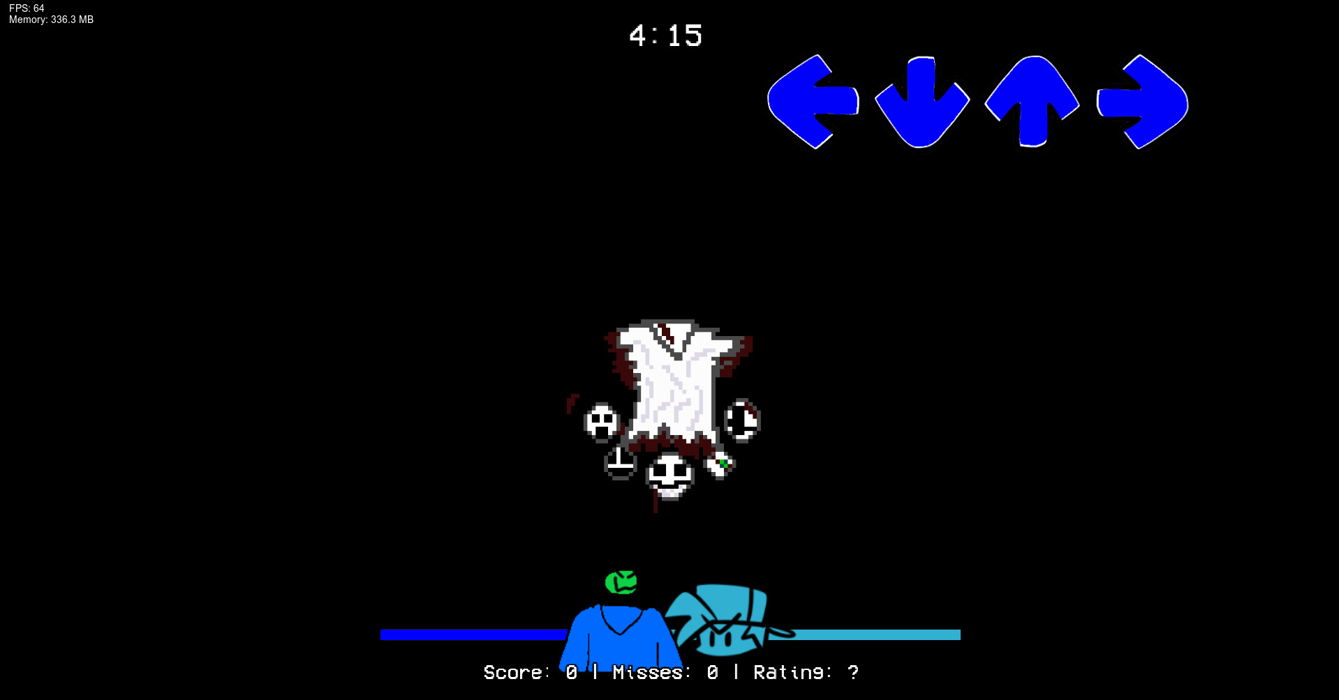 End Blue Mod for Friday Night Funkin' | FNF Mods