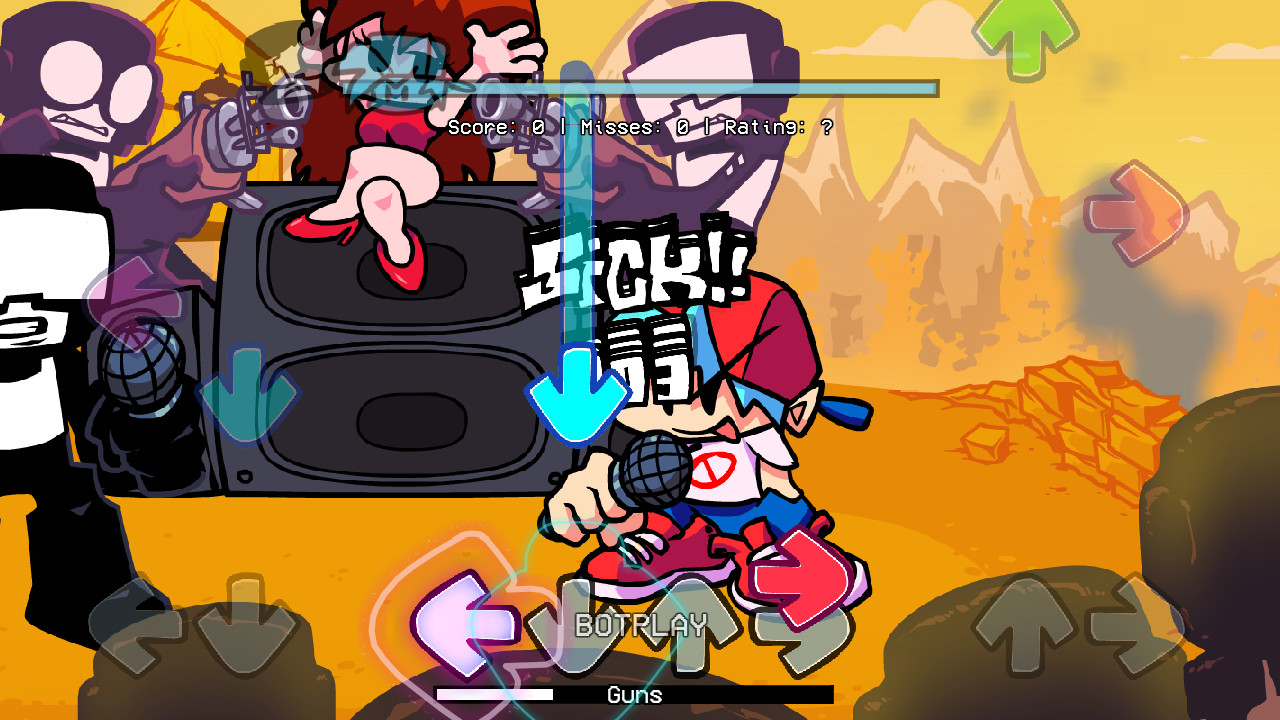 My Psych Engine Note Splashes!! Mod for Friday Night Funkin' | FNF Mods