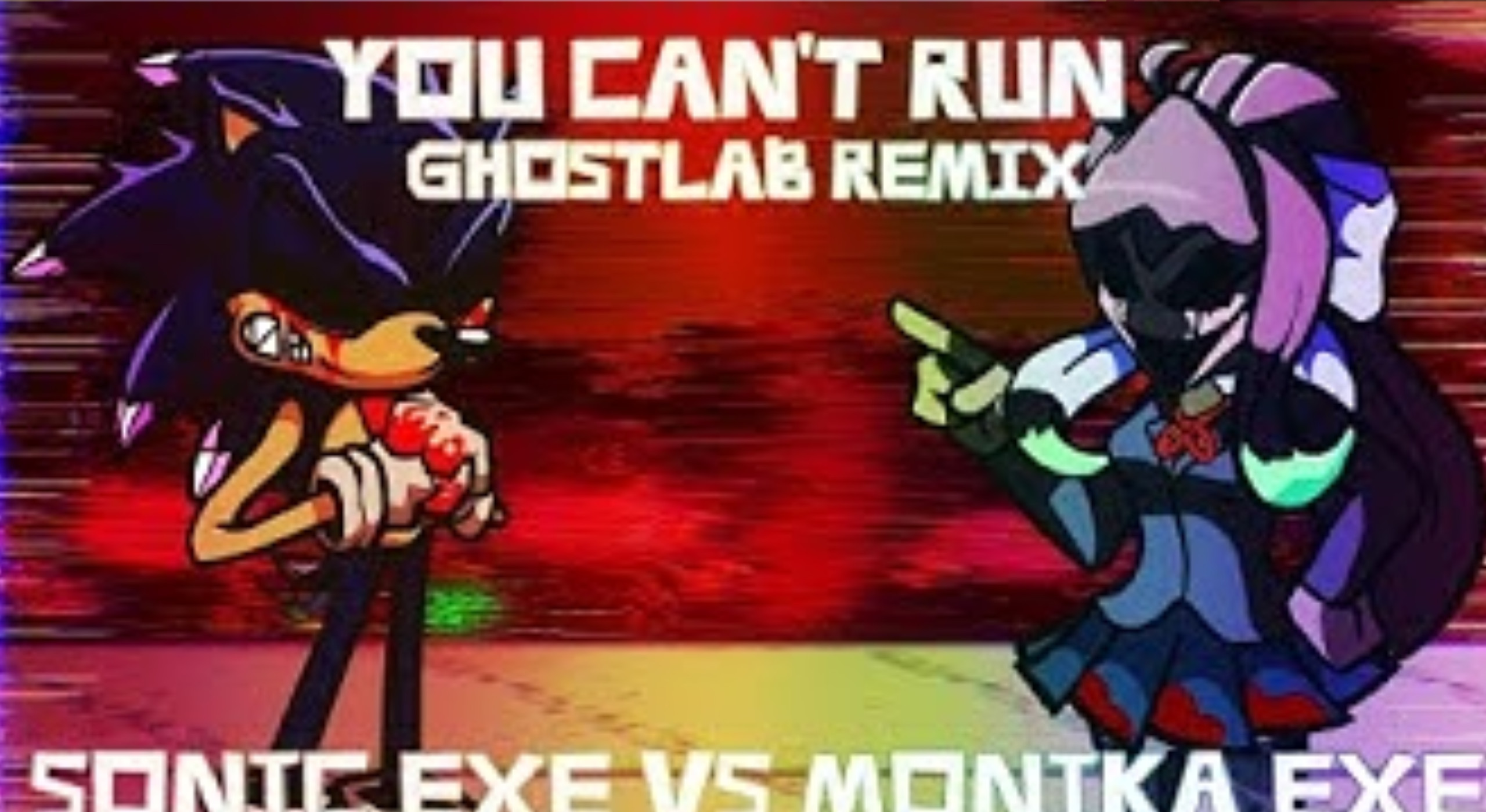 YCR (Ghostlab Remix) Sonic.EXE vs Monika.exe Mod for Friday Night ...