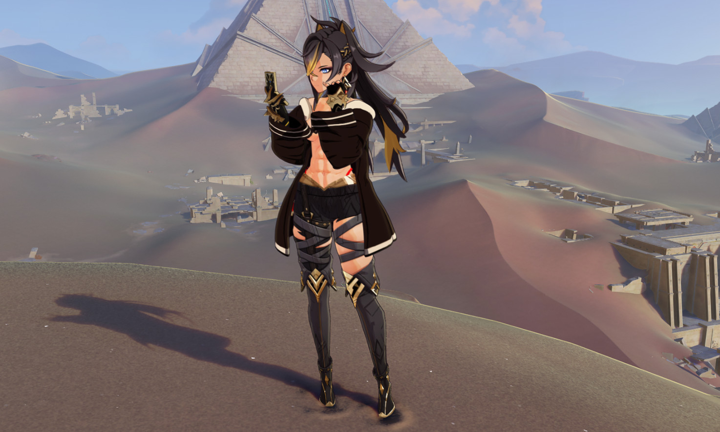 Ghislaine outfit Dehya! Mod for Genshin Impact | GI Mods