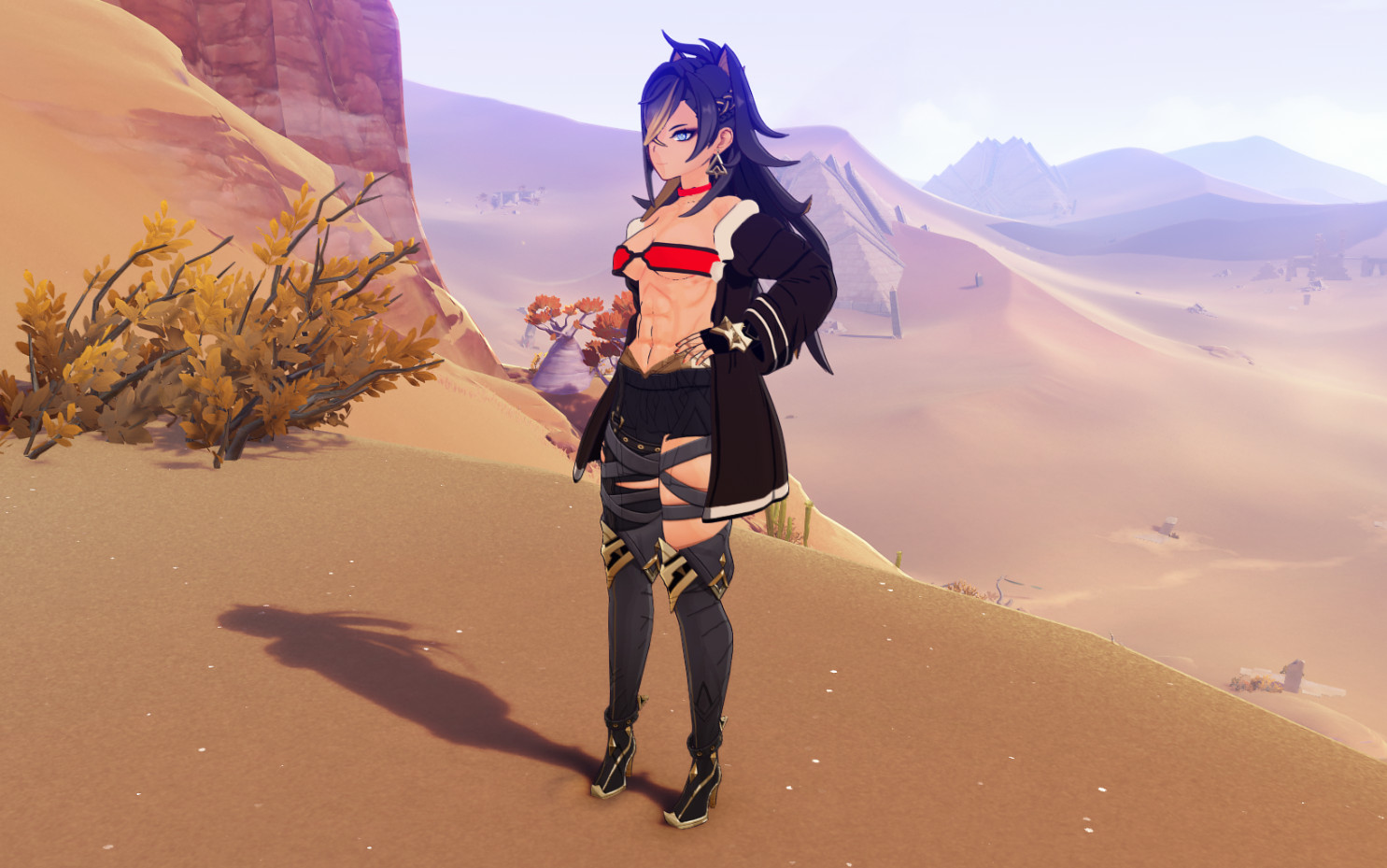 Ghislaine outfit Dehya! Mod for Genshin Impact | GI Mods