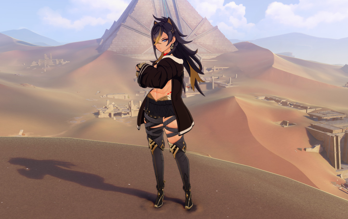 Ghislaine outfit Dehya! Mod for Genshin Impact | GI Mods