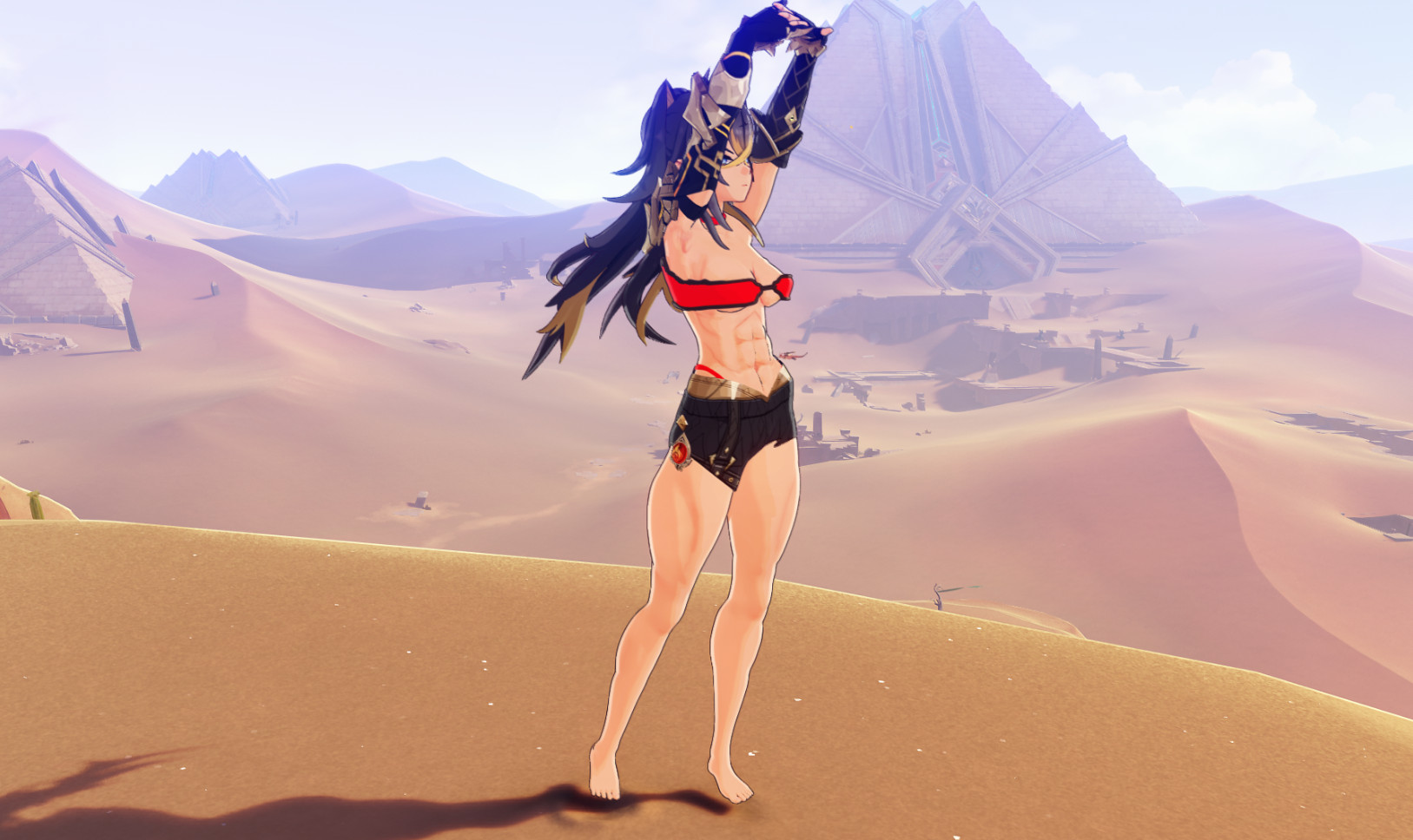 Ghislaine outfit Dehya! Mod for Genshin Impact | GI Mods