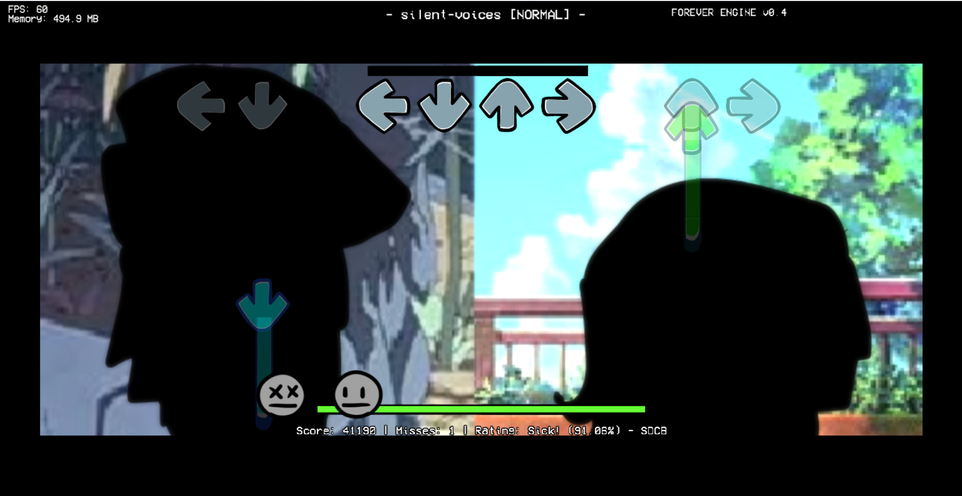 FNF Silent Voices Mod for Friday Night Funkin' | FNF Mods