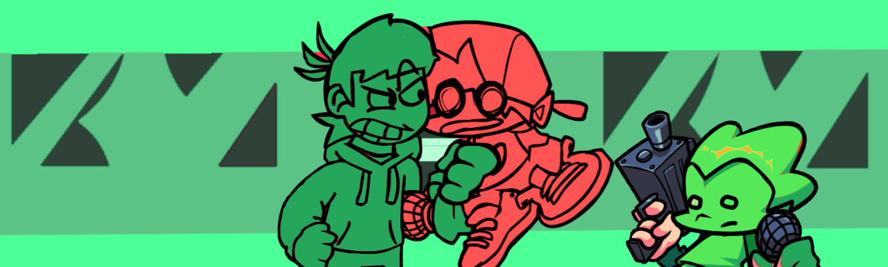 vs edd green fury Mod for Friday Night Funkin' | FNF Mods