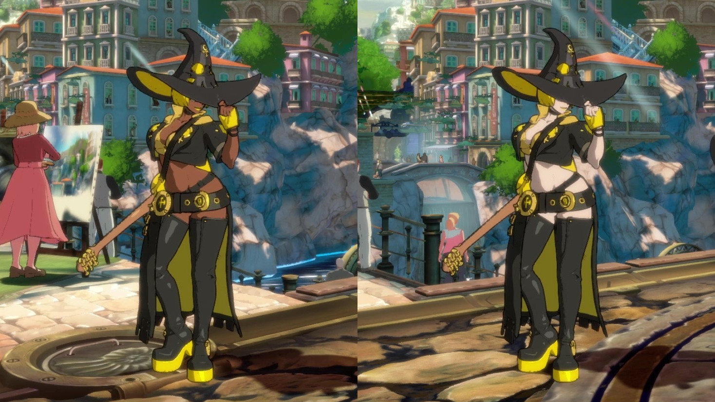 Black & Yellow I-No Recolor [GUILTY GEAR -STRIVE-] [Mods]