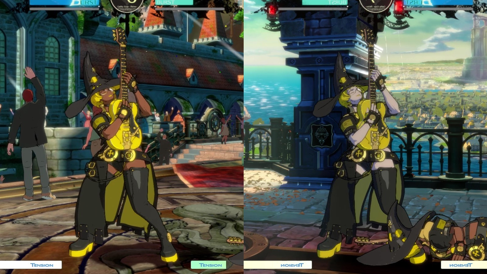 Black & Yellow I-No Recolor [GUILTY GEAR -STRIVE-] [Mods]