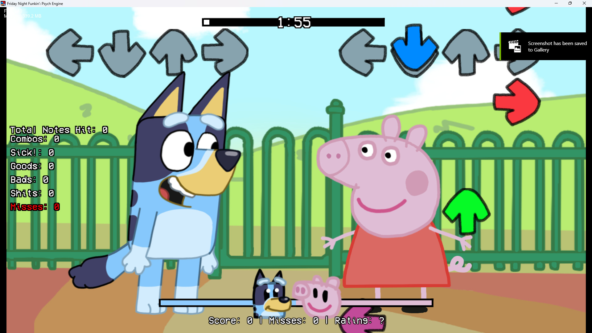 Bluey Vs Peppa Pig High Effort 2.2! Mod for Friday Night Funkin' | FNF Mods