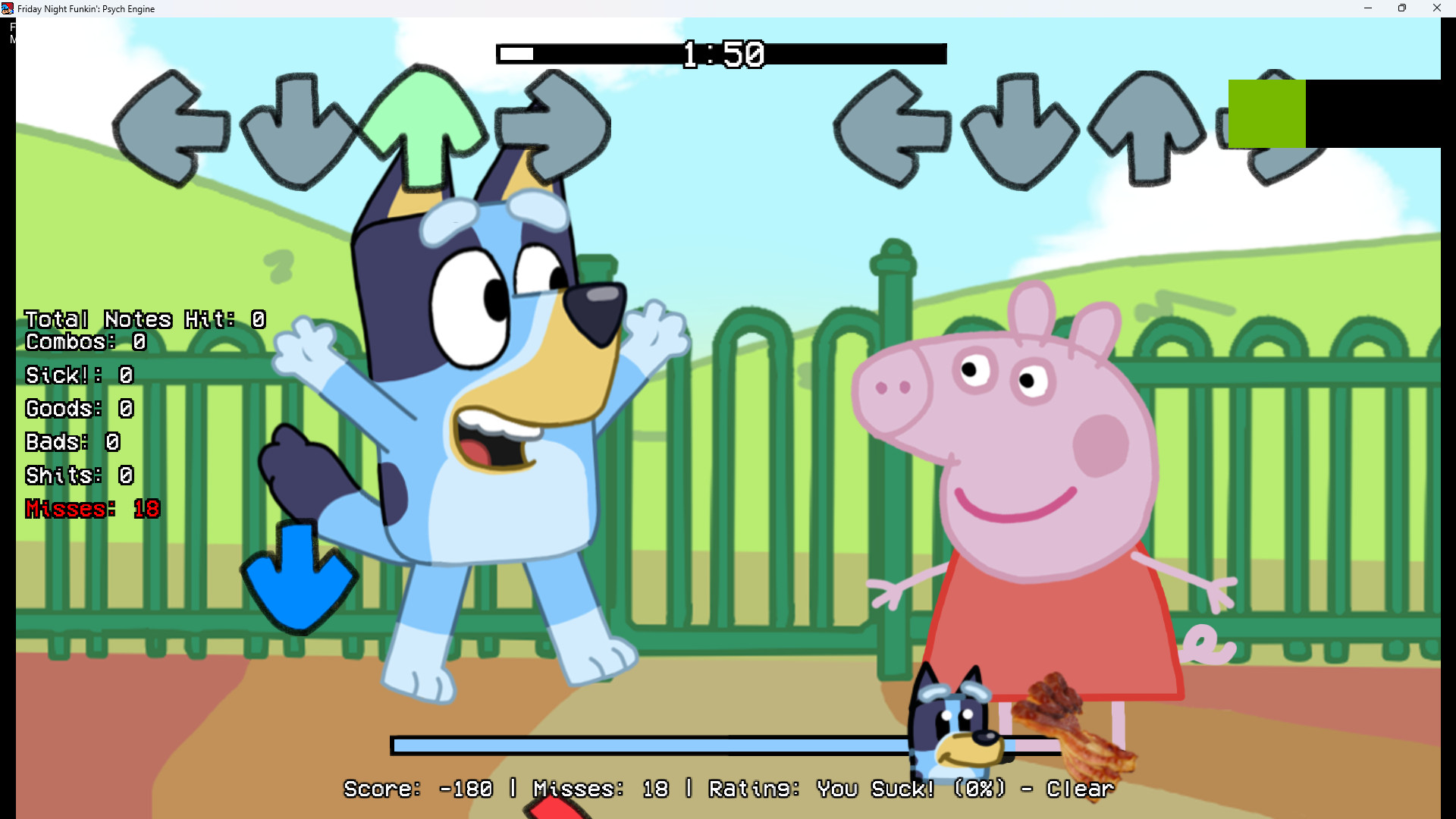 Bluey Vs Peppa Pig High Effort 2.2! Mod for Friday Night Funkin' | FNF Mods