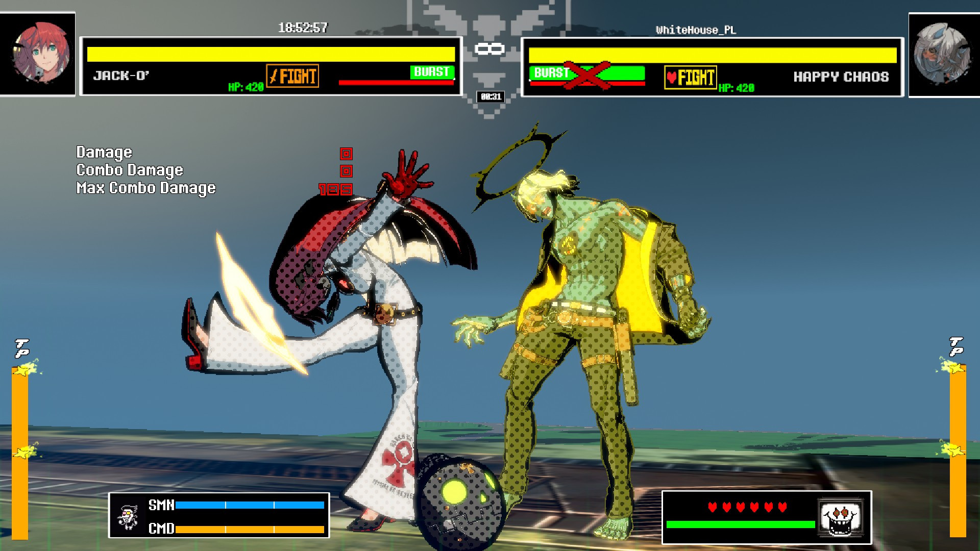 UNDERTALE HUD Mod for GUILTY GEAR -STRIVE- | GGST Mods