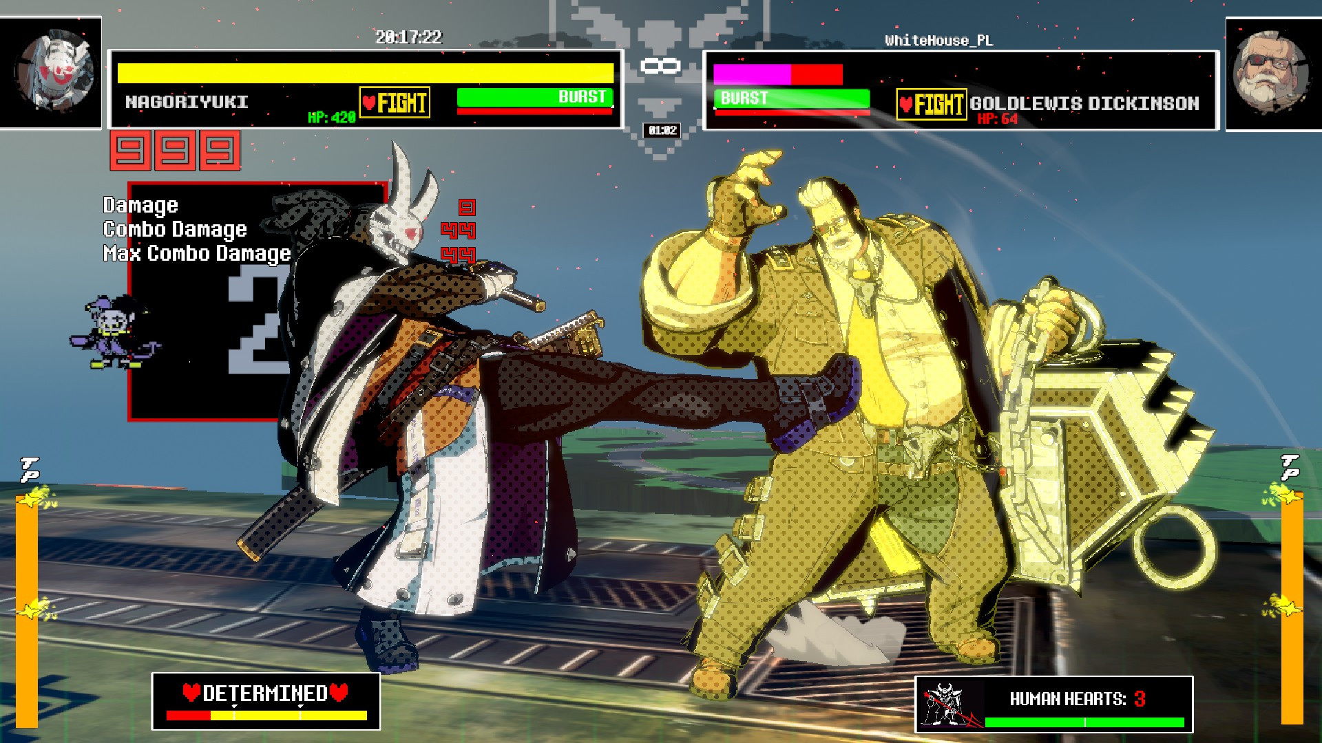 UNDERTALE HUD Mod for GUILTY GEAR -STRIVE- | GGST Mods