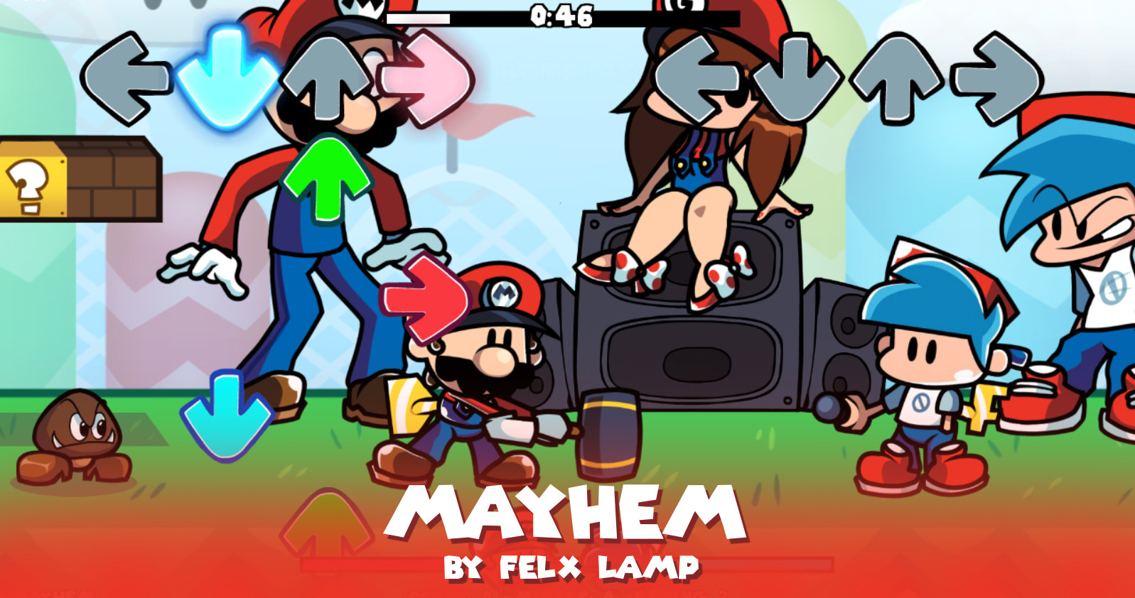 FRIDAY NIGHT FUNKIN’: March Of The Minis Mod for Friday Night Funkin ...