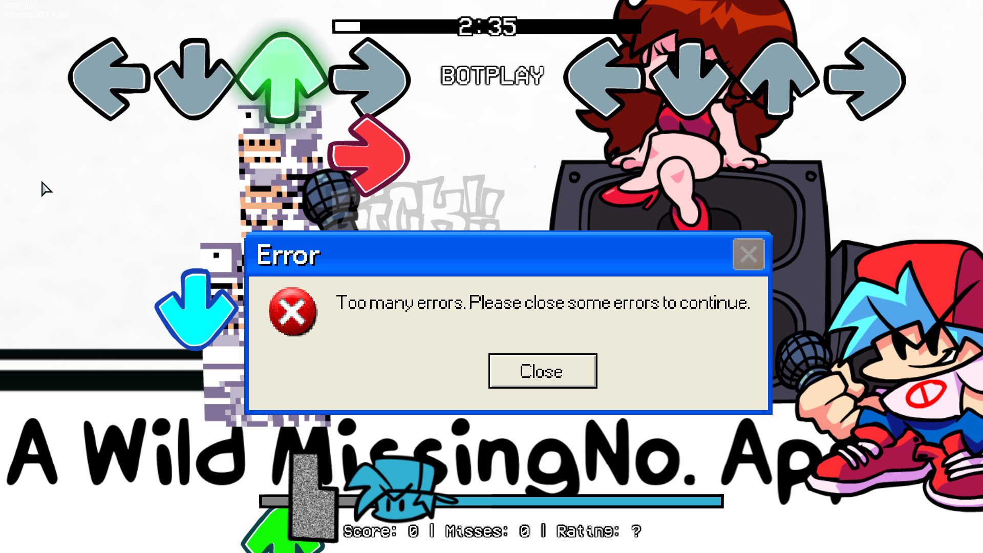 Vs MissingNo. (April Fools Update) [Friday Night Funkin'] [Mods]