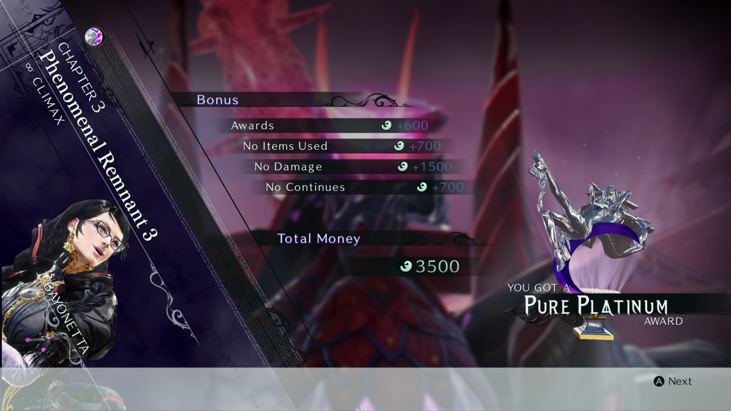 Jeanne's Trophies over Bayonetta's Mod for Bayonetta 3 | Bayo 3 Mods