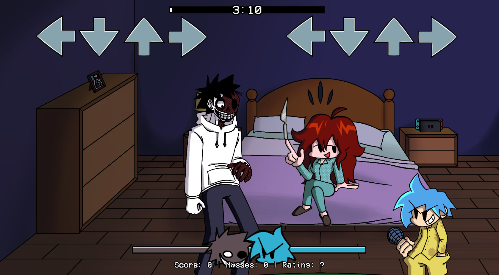 Friday Night Funkin': Creepypasta Showdown Mod for Friday Night Funkin ...