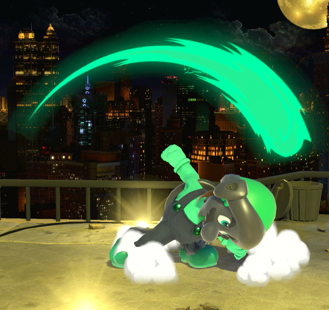 Cyan+Gray Doc Effects [Super Smash Bros. Ultimate] [Mods]