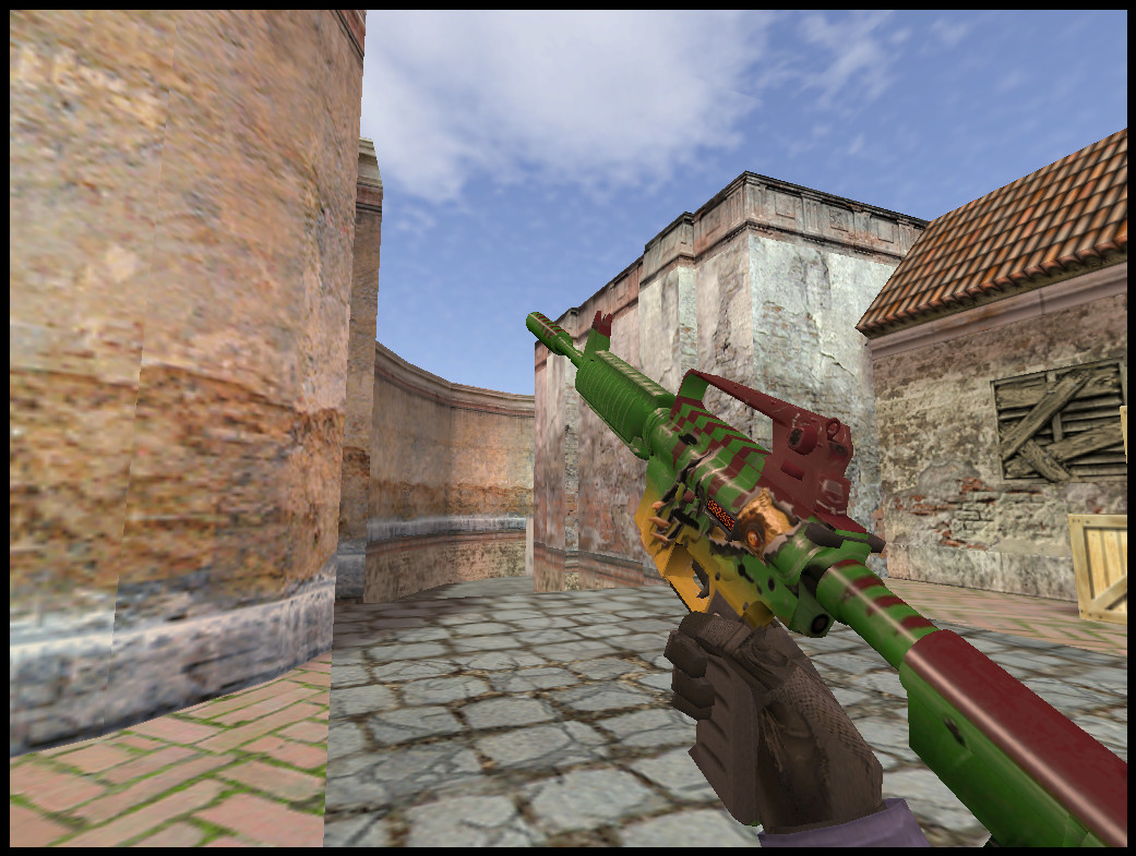 M4A1-S | Emphorosaur-S skin on Default Model Mod for Counter-Strike 1.6 ...