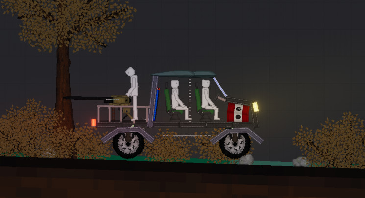 Military Vehicle Mod for People Playground | PP Mods