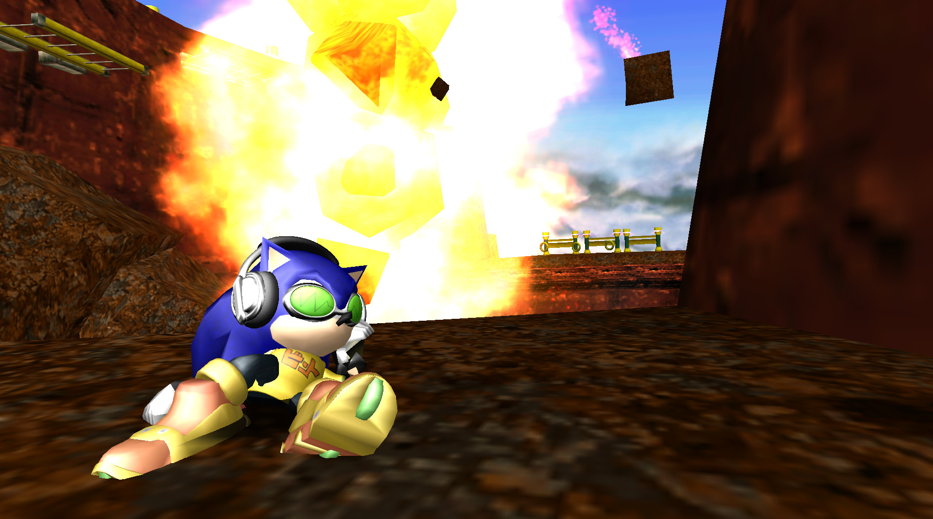 Jet Set Sonic (Dreamcast Style + Extra Gameplay) Mod for Sonic ...