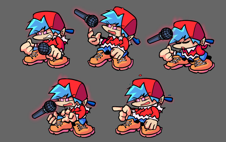 (FLA/DOWNLOAD): Spirit Boyfriend V1 Harder Assets Mod for Friday Night ...