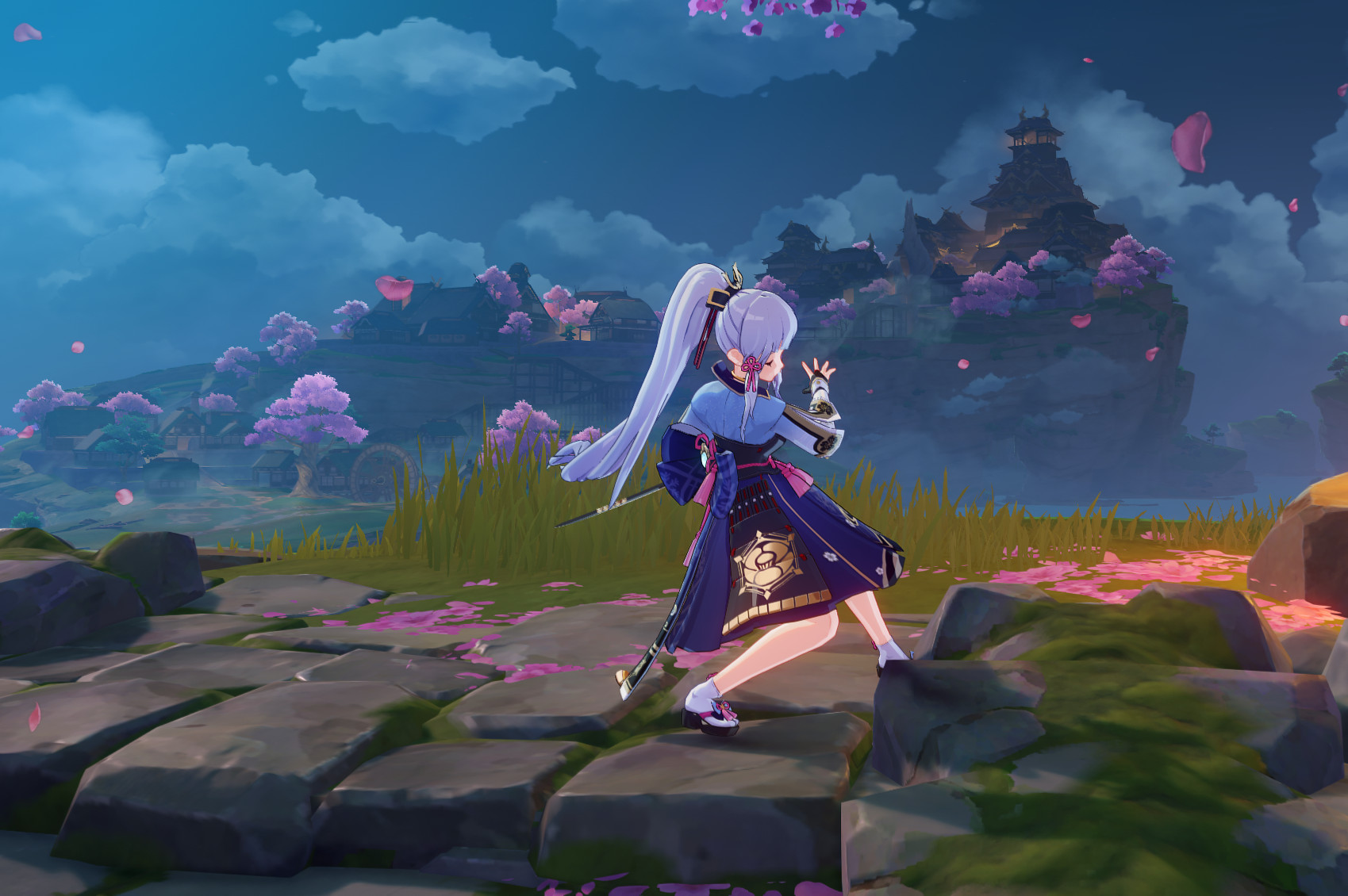 Ayaka Deluxe Hair Mod Mod for Genshin Impact | GI Mods