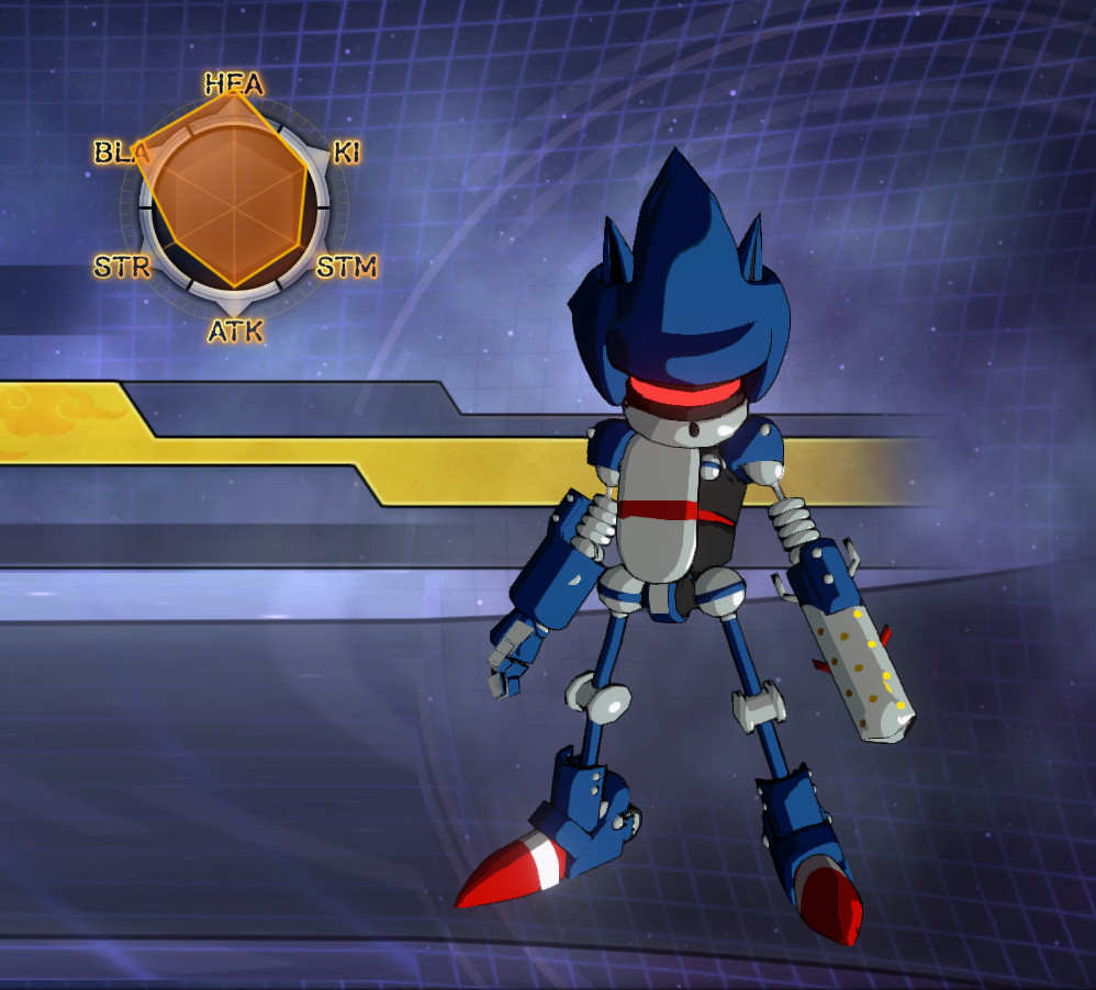 Mecha Sonic Mod for DRAGON BALL XENOVERSE 2 | DB:XV2 Mods