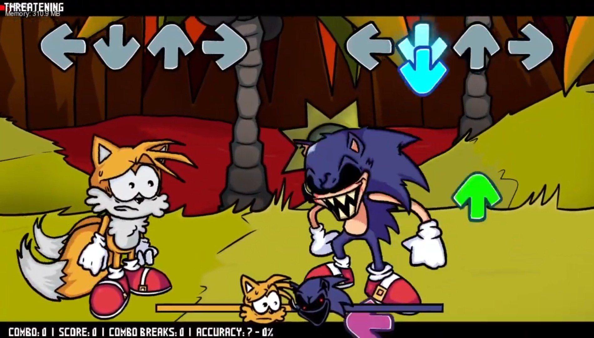 VS Sonic.exe: Fire Awaited Mod for Friday Night Funkin' | FNF Mods