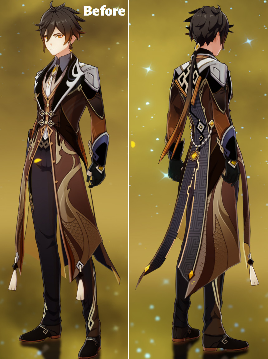 Girl Zhongli Mod for Genshin Impact | GI Mods