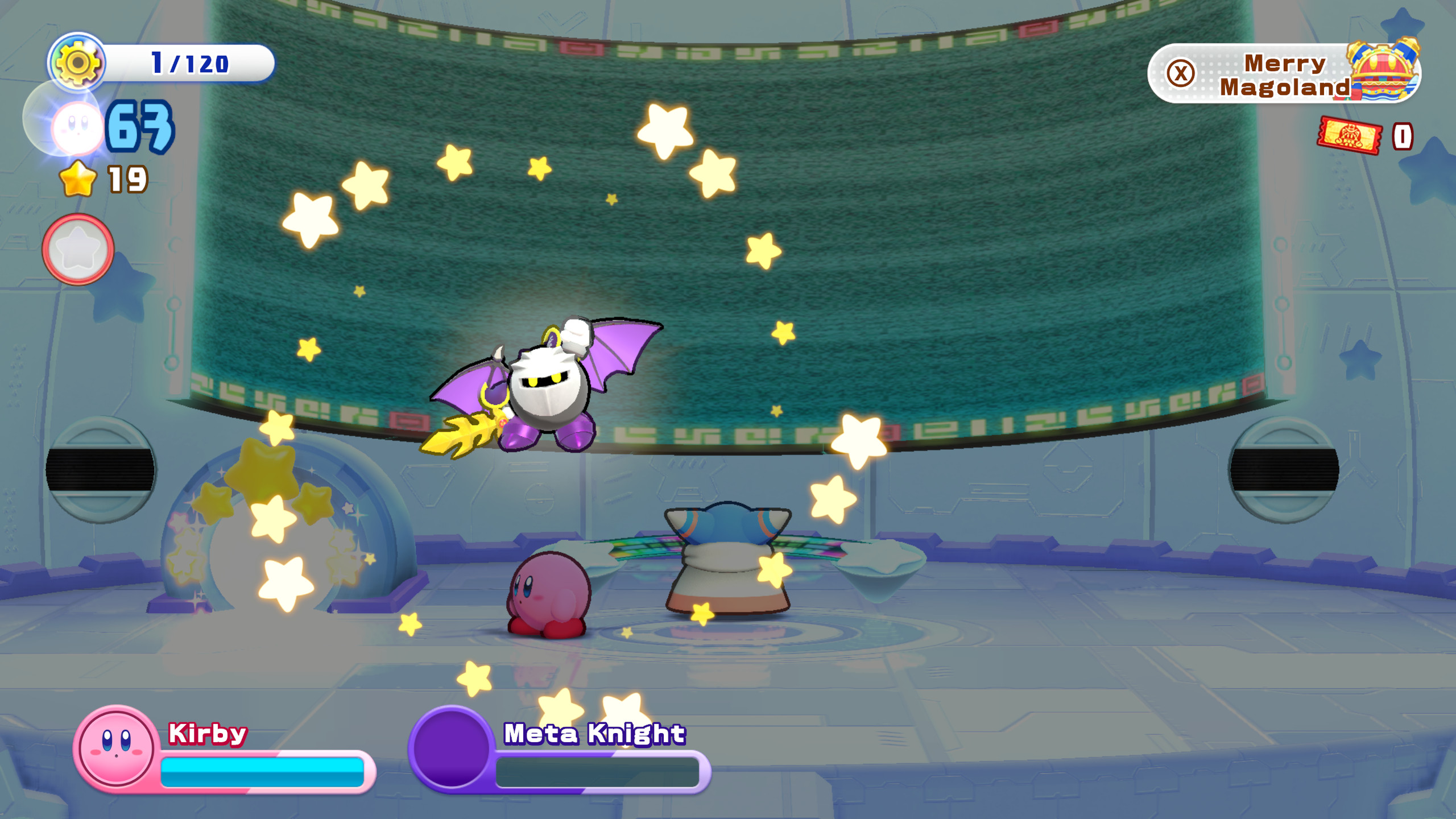Enby flag meta knight [Kirby's Return to Dreamland Deluxe] [Mods]