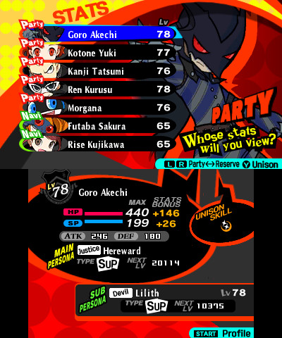 Black Mask Mod for Persona Q2 | PQ2 Mods