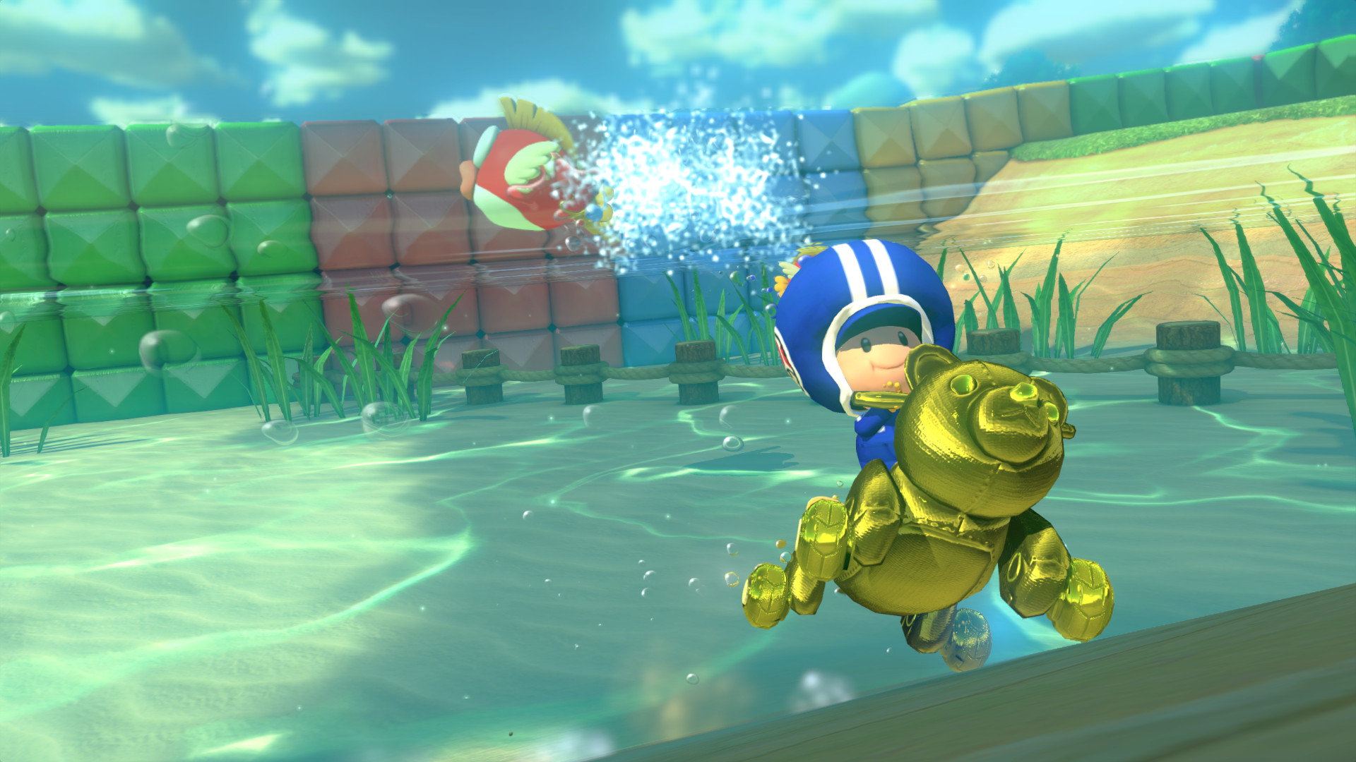 Golden Teddy Buggy Mod for Mario Kart 8 Deluxe | MK8D Mods