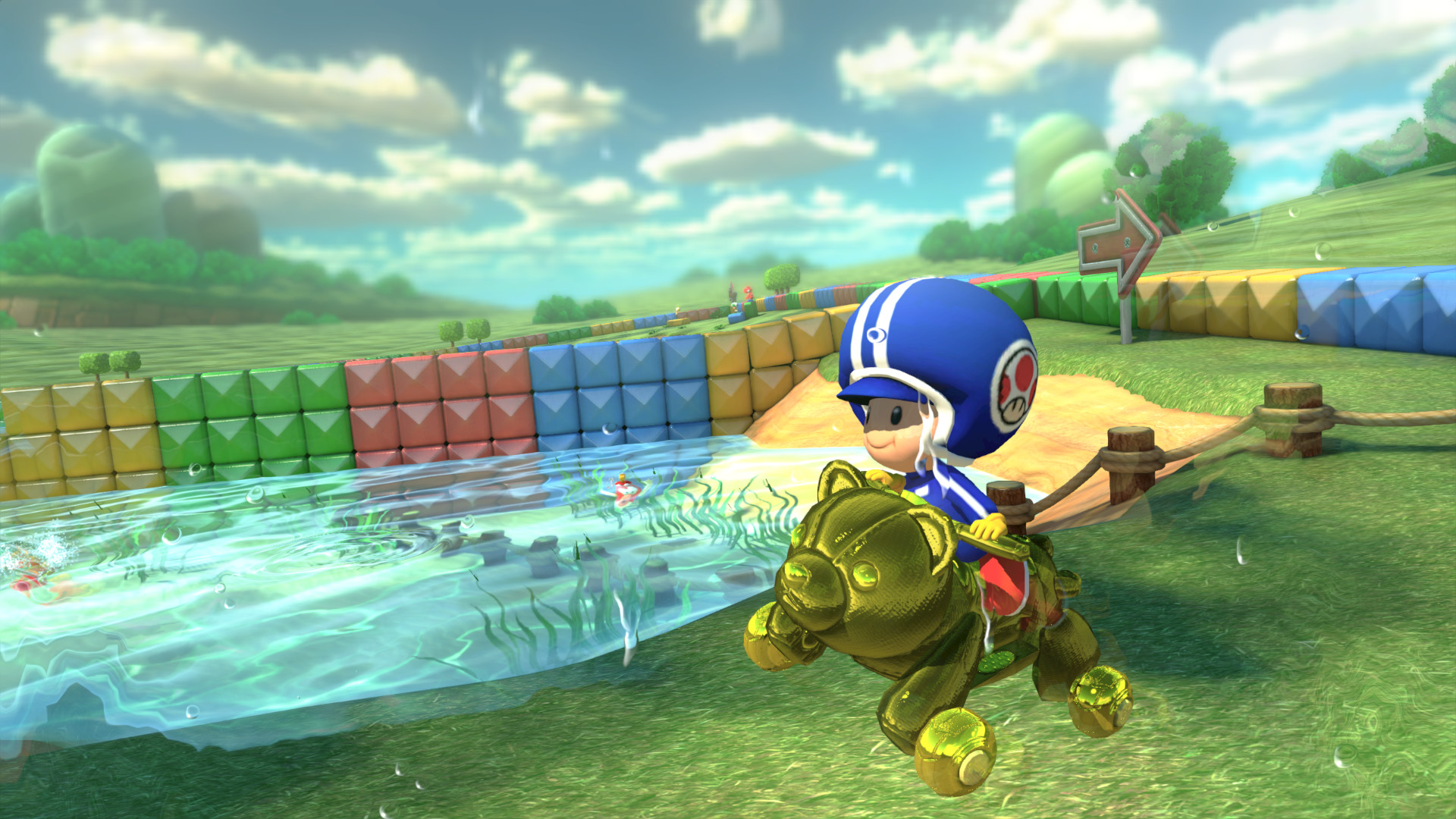 Golden Teddy Buggy Mod for Mario Kart 8 Deluxe | MK8D Mods