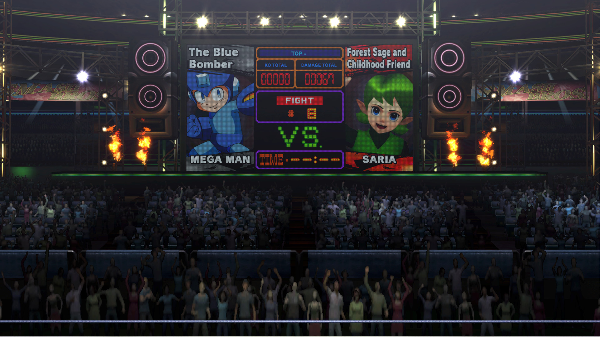 Saria over Young Link Mod for Super Smash Bros. Ultimate | SSBU Mods