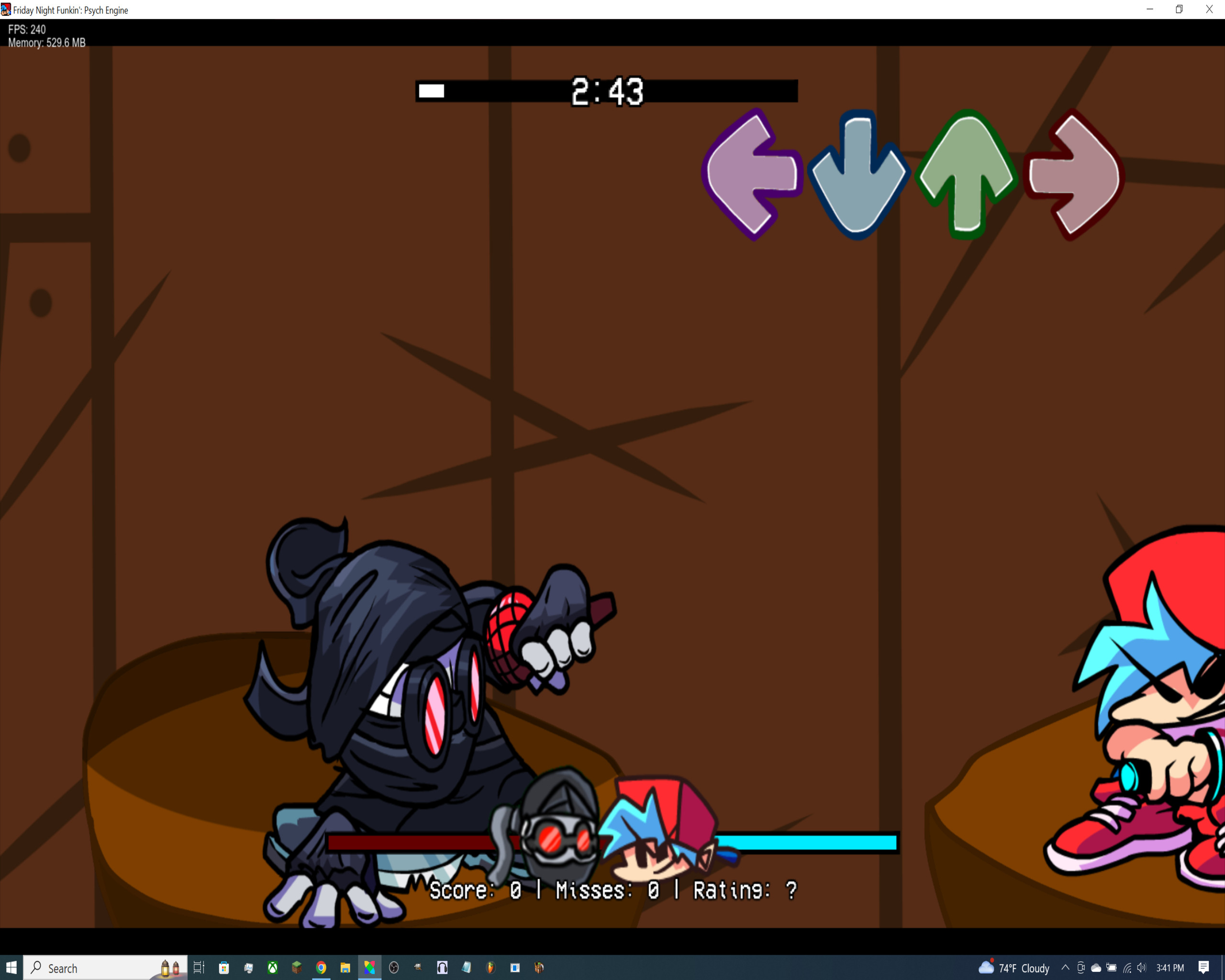 Gunpowder But... Fruit Ninja Mod for Friday Night Funkin' | FNF Mods