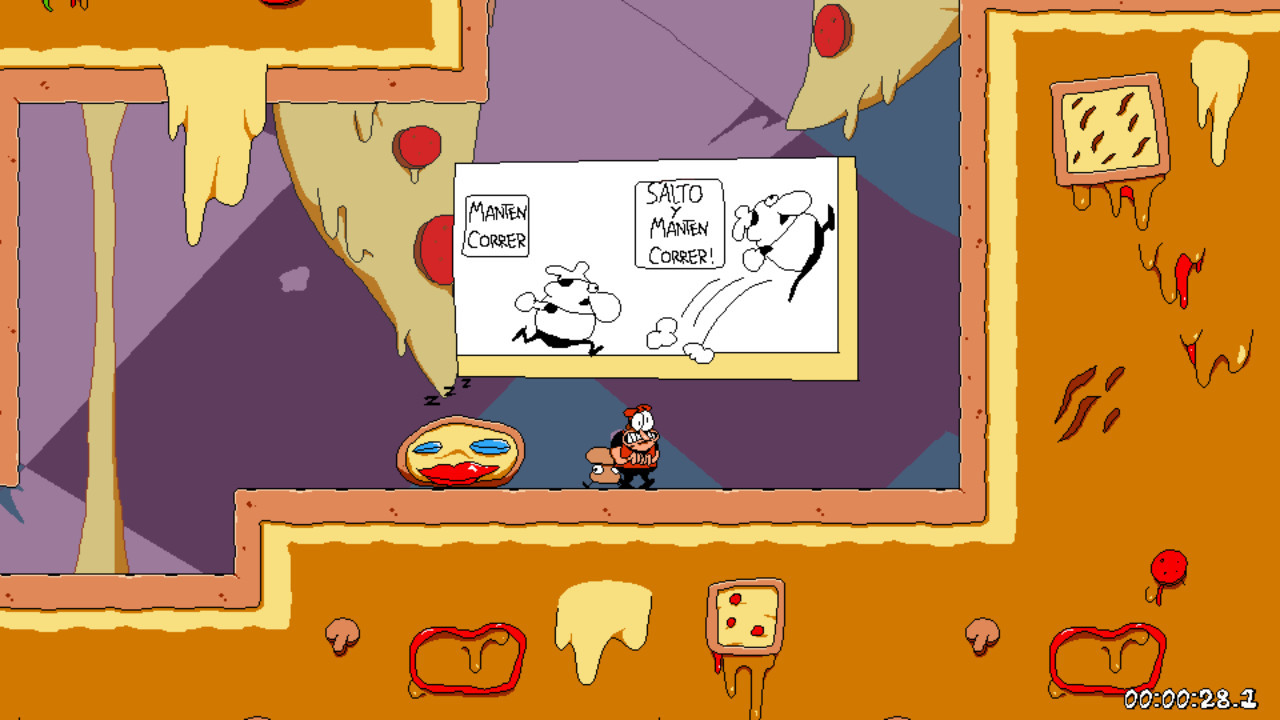 Pizza Tower: Spanish/Español! (Textos y sprites) Mod for Pizza Tower ...