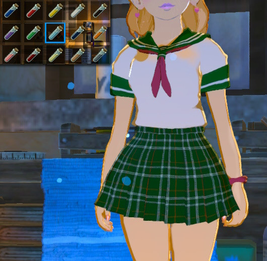 Linkle Old High School Uniform Mod for The Legend of Zelda: Breath of ...