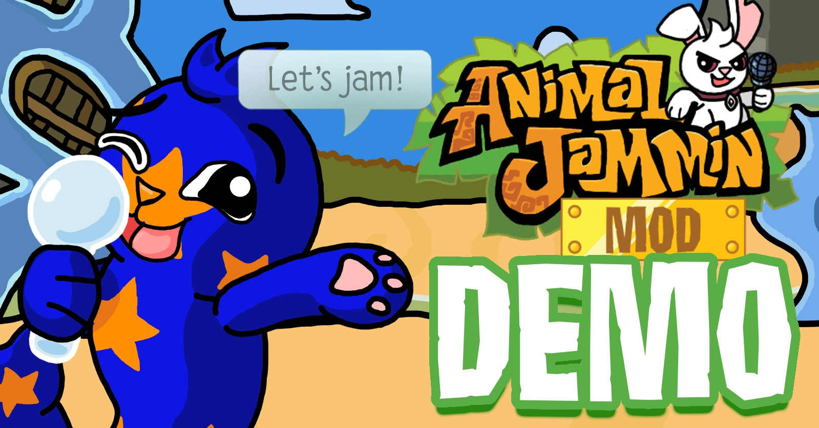 The Animal Jammin' Mod (DEMO) v2 [Friday Night Funkin'] [Mods]