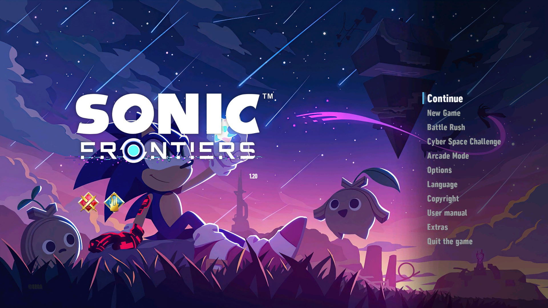 Sonic Channel Main Menu Art Mod for Sonic Frontiers | Frontiers Mods