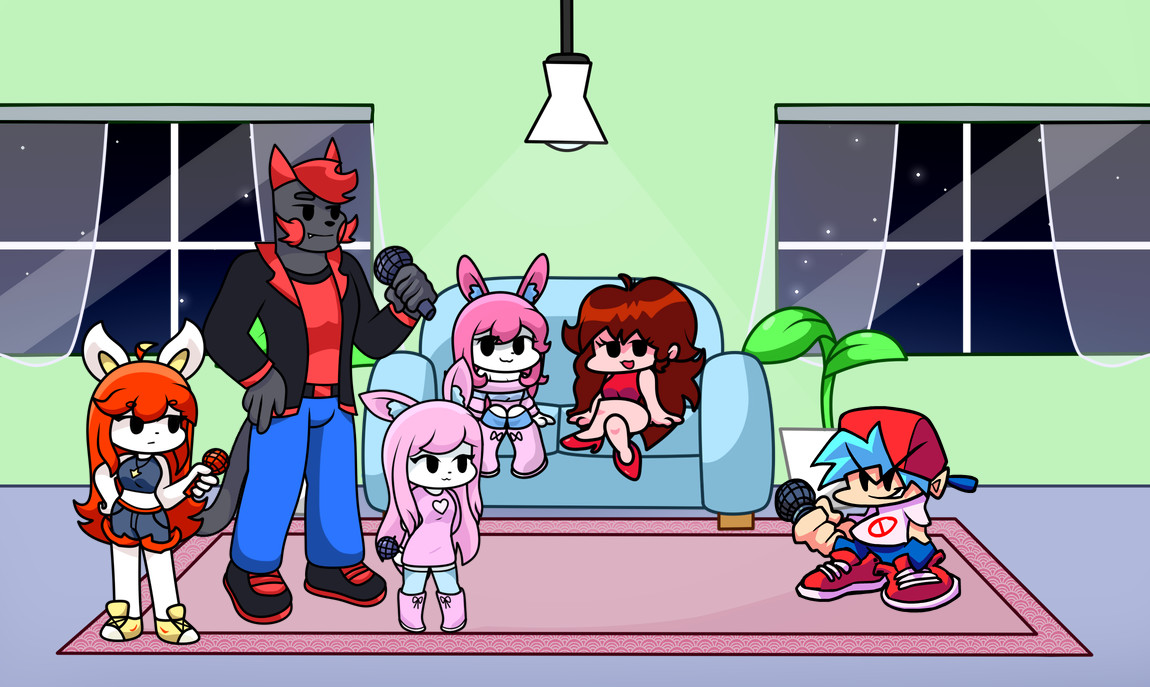 Fnf: Silvian The Bunny English V4 Mod for Friday Night Funkin' | FNF Mods