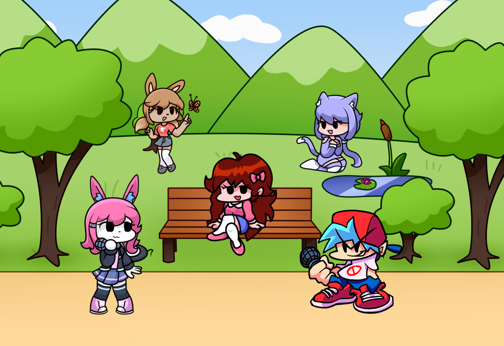 Fnf: Silvian The Bunny English V4 Mod for Friday Night Funkin' | FNF Mods